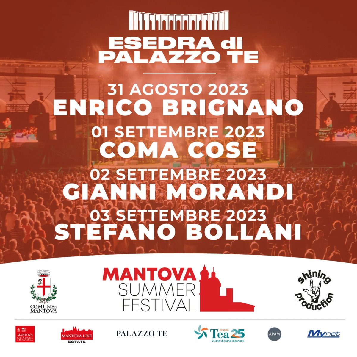 Mantova Summer Festival - Palazzo Te